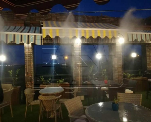 Arm Canopy Labe karoon cafe - آسان سازه - Easyrollup